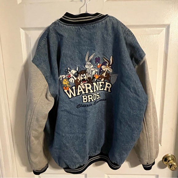 Warner Bros. | Jackets & Coats | Warner Bros Blue Denim Jacket | Poshmark